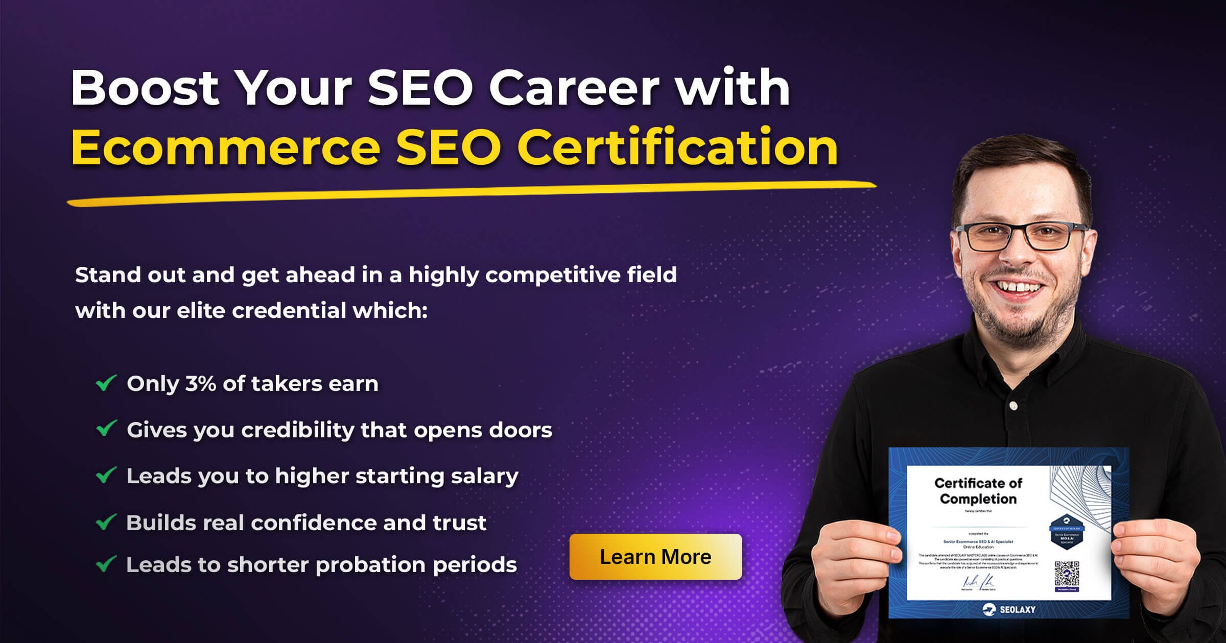 Stand Out with SEO Certification That Only 3% Pass – SEOLAXY